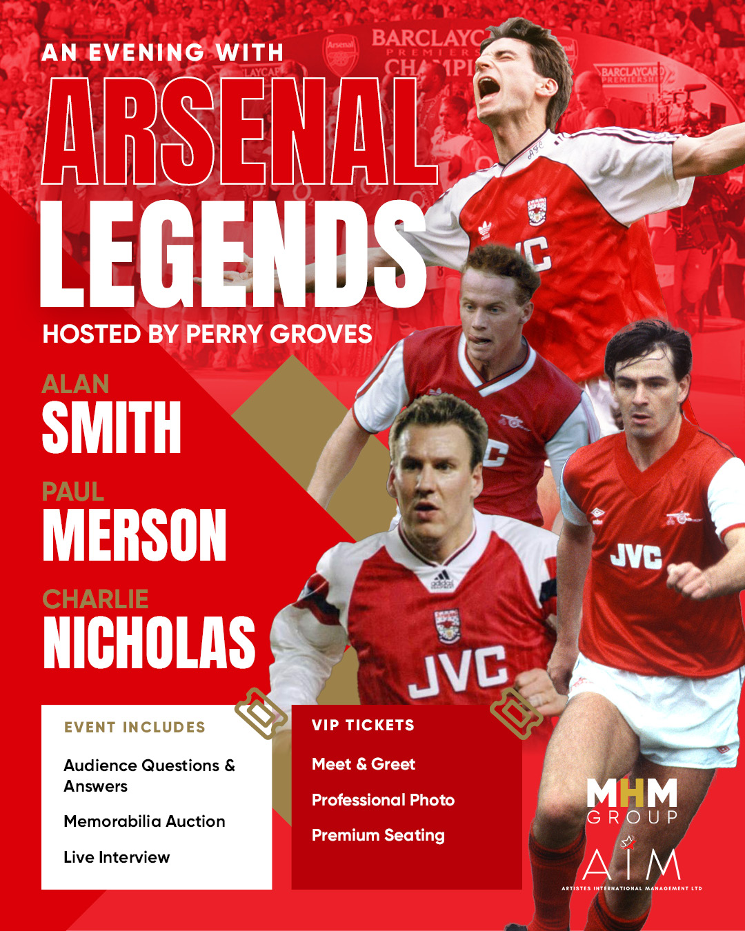 Arsenal Legends | MHM Media Group